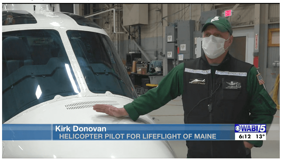 LifeFlight of Maine in a COVID-19 world: Part Two (WABI) | LifeFlight ...