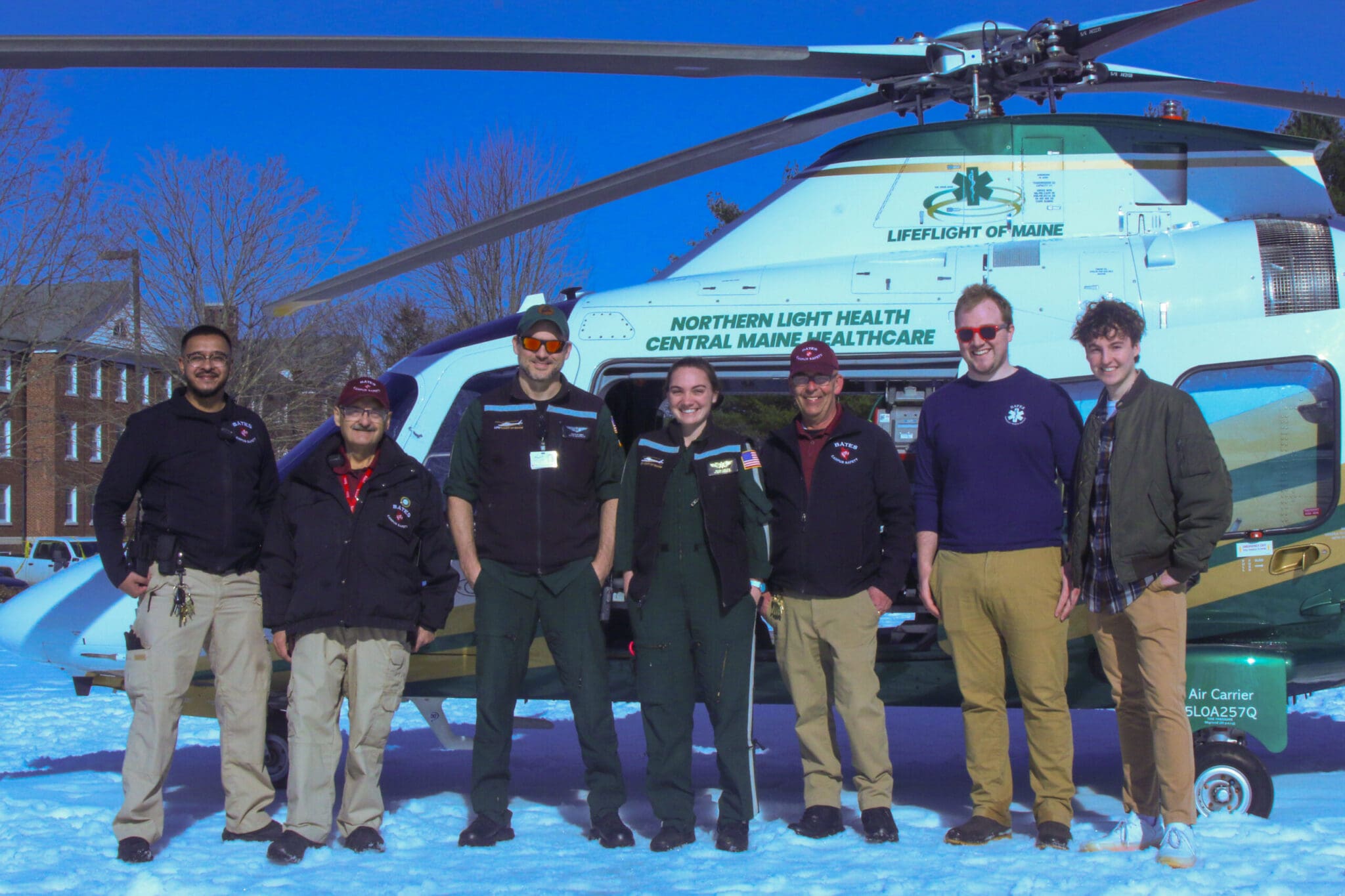 LifeFlight Lands on Campus at Bates College for Public Safety Awareness ...